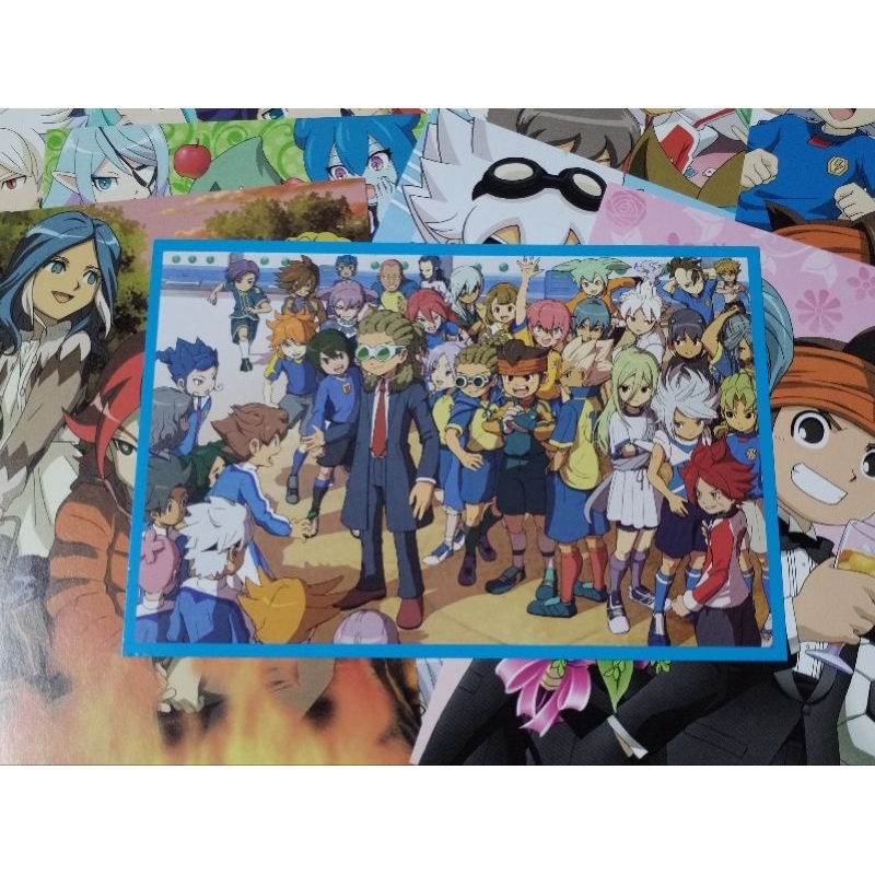 โปสการ์ดภาพประกอบ Inazuma Eleven : Animage Furoku Inazuma Irebun Anime ...