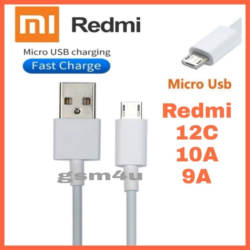 Xiaomi Redmi Micro USB Cable A2 + A1 12C 10A 9A 9C 9i 5 6 7 7A 7C A2 Lite Note 5 6 Pro สายชาร์จ ...