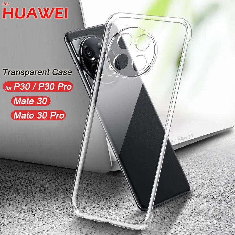 Huawei P30 Mate 30 Pro เกราะโปร่งใสหนา Tpu Soft Case ฝาหลัง | Shopee Thailand