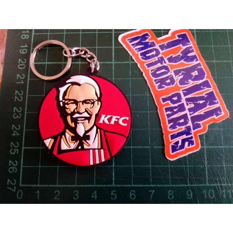พวงกุญแจ MCD KFC SBUCK พวงกุญแจ GETAH KEYRING | Shopee Thailand