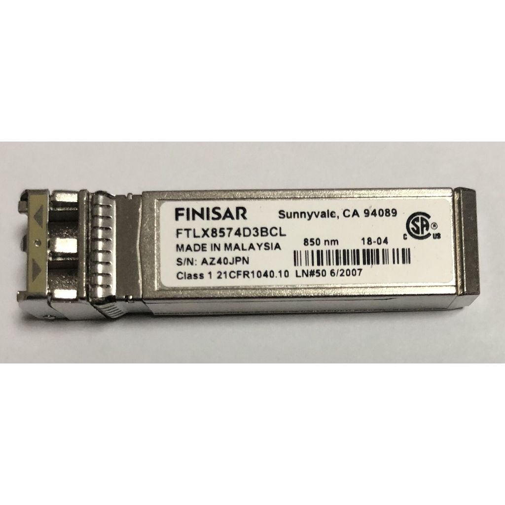 Ftlx8574d3bcl FINISAR 10GBase-SR 850nm Multimode SW 400m SFP ...