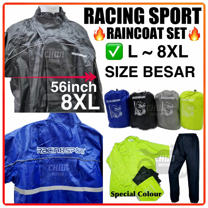 2024 ใหม่ Rain Coat รถจักรยานยนต์ Racing Sport คุณภาพระดับพรีเมียม Baju ...