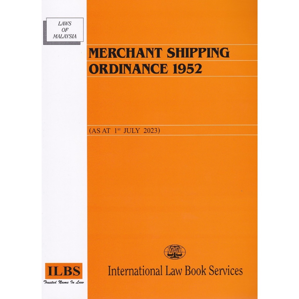 สินค้าจัดส่ง Ordinance 1952 [As At 1hb กรกฎาคม 2023] - ILBS | Shopee ...