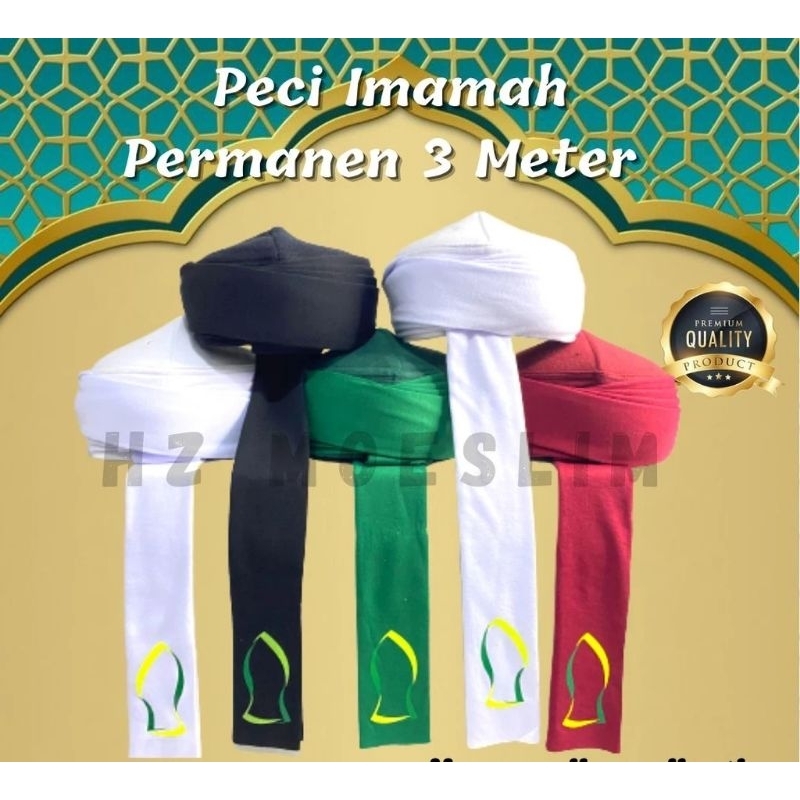 Putih HITAM HIJAU MERAH ผ้าโพกหัว Capal (7 Hasta) (และ 12 Hasta) โลโก้ ...