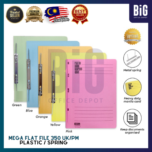Mega MANILA FLAT FILE 350 UK/PM FLAT FILE 350 SPRING FLAT FILE 350 ...