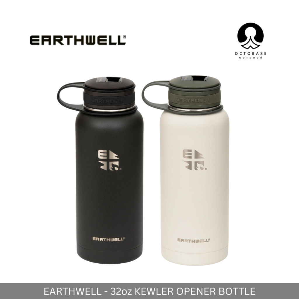 Earthwell - 32OZ (946ML) KEWLER เปิดขวดร้อนกาแฟเย็นชาสําหรับกลางแจ้ง ...