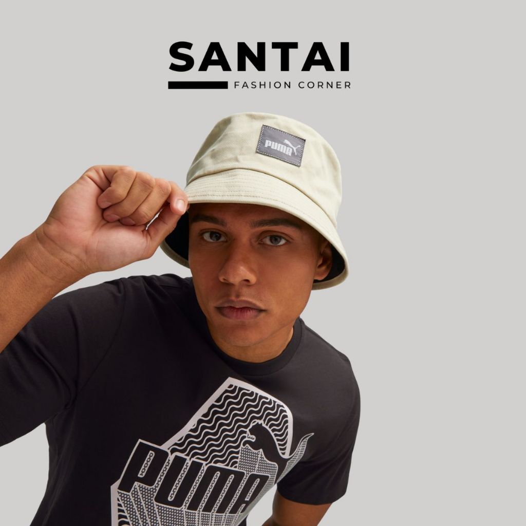 Sfc PUMA Core Bucket Hat หมวกชายหาด Topi Pantai Topi Pancing Topi การ ...