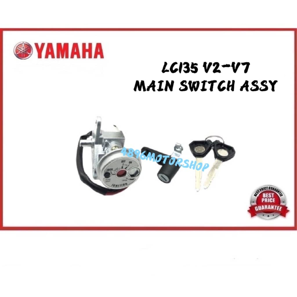 Main SWITCH SET LC135 LC V1 V2 V3 V4 V5 V6 V7 V8 ใหม่ชุด KUNCI RUMAH SUISS ENJIN ENGUINE YAMAHA ...