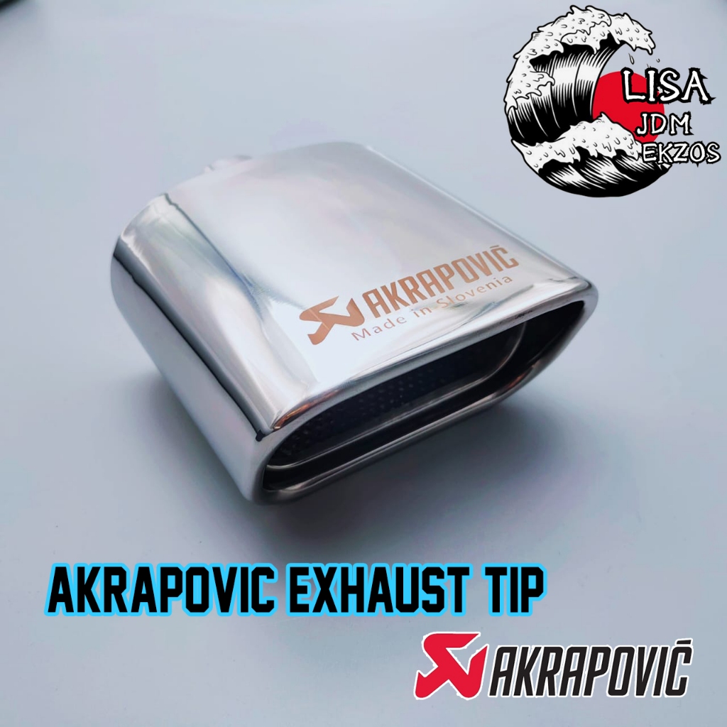 ปลายท่อไอเสีย HKS AKRAPOVIC Hi-power Wira Waja Perdana ekzos ปลายท่อไอ ...