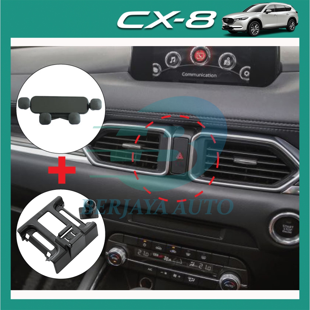 Mazda CX8 CX-8 KG 2017-2024 ที่วางโทรศัพท์ในรถยนต์อุปกรณ์เสริมในรถยนต์ Berjaya Auto | Shopee ...