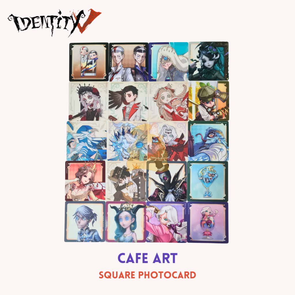 Identity V Official Cafe Art Photocard | Shopee Thailand
