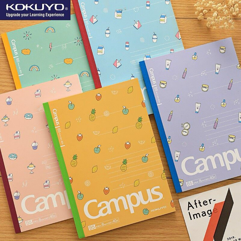 Kokuyo Japan Notebook A5 B5 Noritake Campus Lay Flat Ruled Lined Perfect Binding | Shopee Thailand