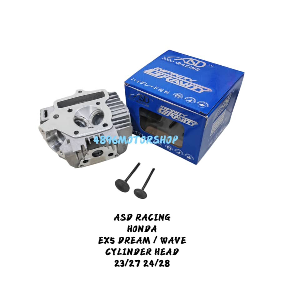 Asd RACING CYLINDER HEAD EX5 DREAM WAVE100 KRISS100 EX5-CLASS 1 ONETEN ...