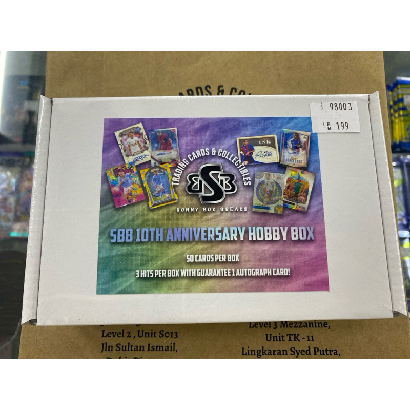 Sbb 10th Anniversary 53-Trading Card Hobby Box | Shopee Thailand