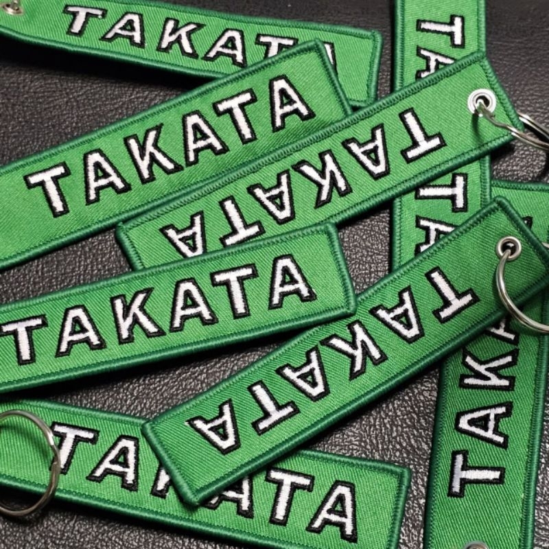 พวงกุญแจ takata ยานยนต์ Motorsport ยี่ห้อผ้าพวงกุญแจ Key Ring Key Chain ...