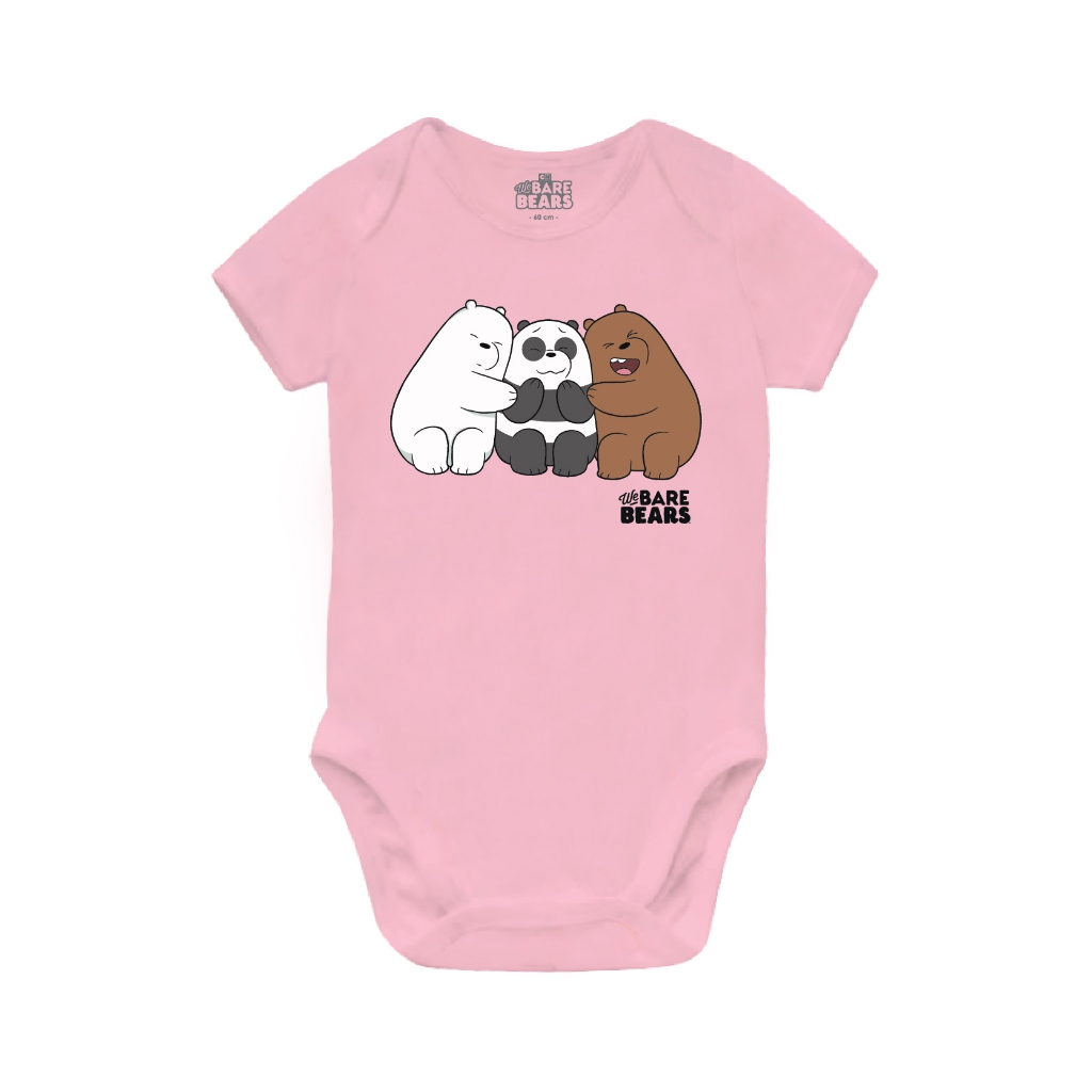 ชุดรอมเปอร ์ We Bare Bears R/N S/S | Shopee Thailand
