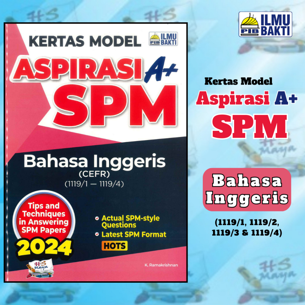 [หนังสือออกกําลังกาย] Aspiration MODEL Paper+SPM English Language (CEFR ...