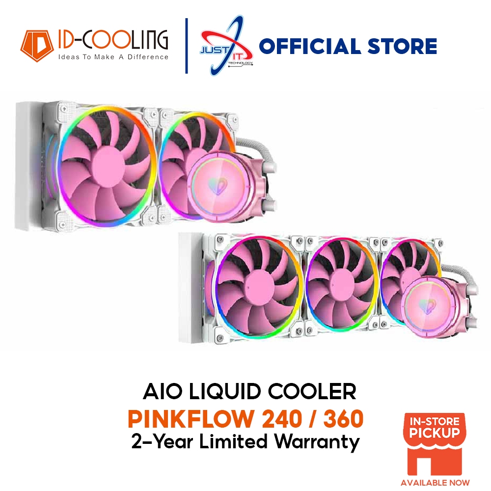 Id-cooling PINKFLOW 240 / PINKFLOW 360 ARGB AIO ระบายความร้อนด้วยน้ํา ...