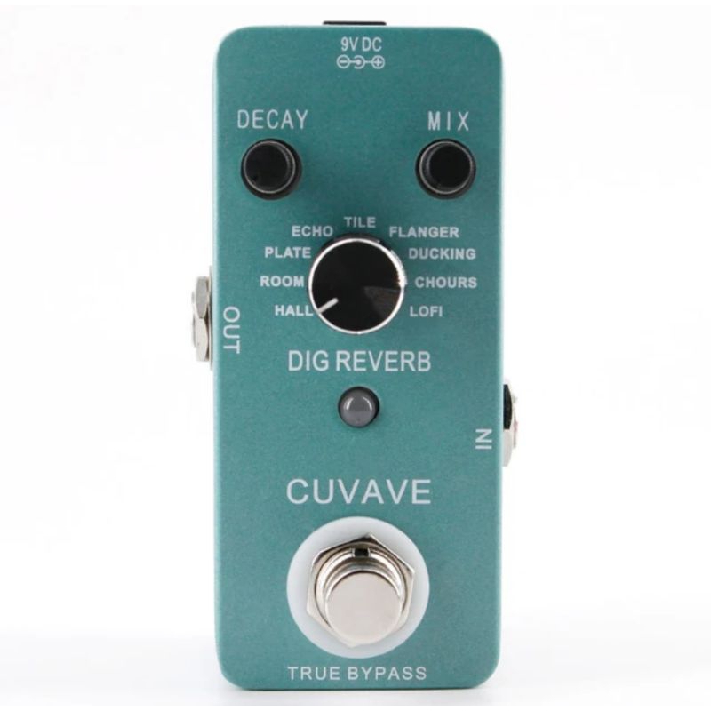 Cuvave Dig Reverb - Digital Reverb Guitar Pedal Effect (USED ITEM) | Shopee Thailand