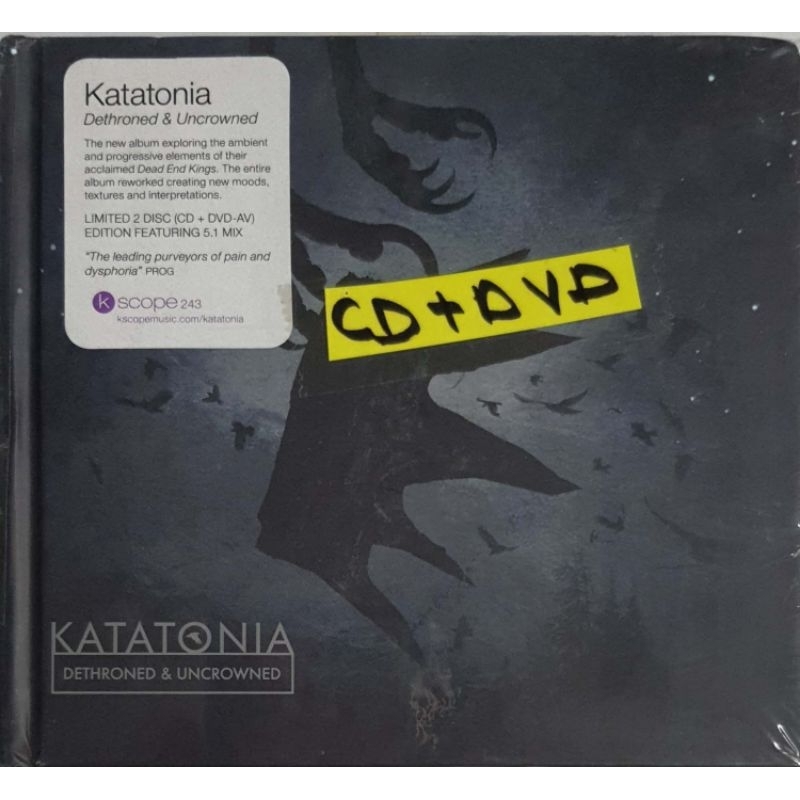 Katatonia - Dethroned & Uncrowned (CD+DVD) | Shopee Thailand