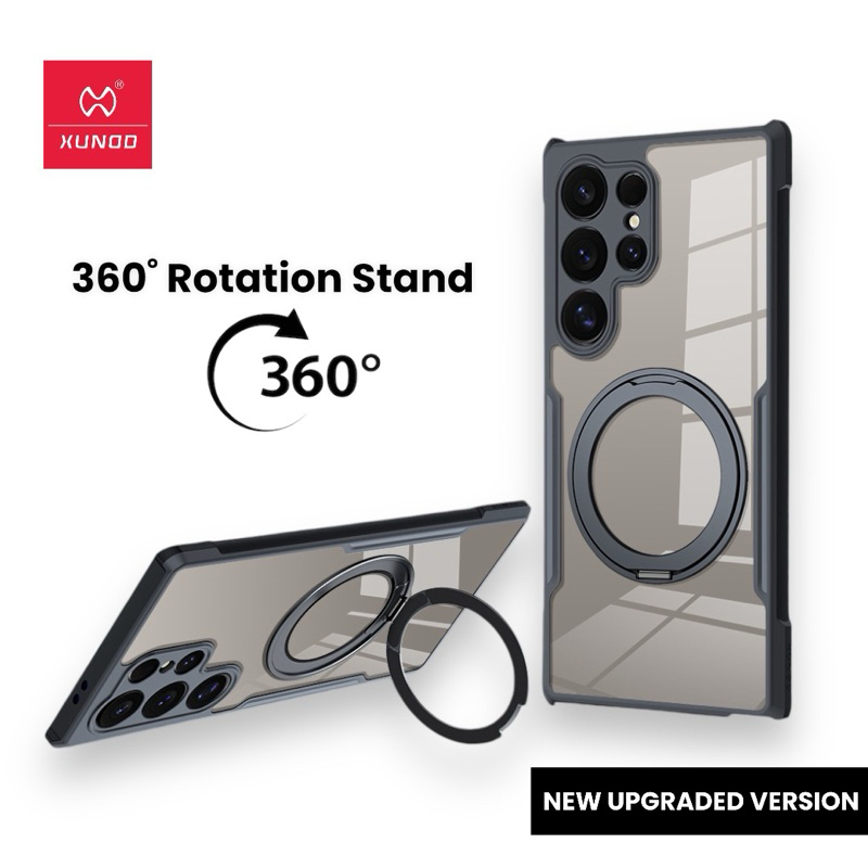 XUNDD 360 ̊ หมุนได้สําหรับ Samsung Galaxy S25 Ultra/S24 Ultra/S24 FE 5G/S24 Plus 5G/S23 Ultra 5G ...