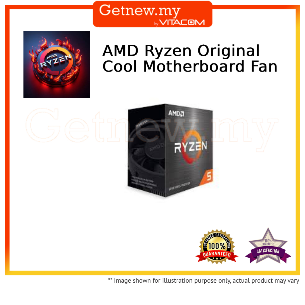 Amd Ryzen Wraith Cooler Novo Wraith Stealth Spire พัดลมยี่ห้อใหม่ 4 PIN ...