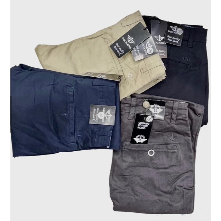 คุณภาพ ️seluar slack DoCkErS กางเกงทรงตรง 28-40 | Shopee Thailand