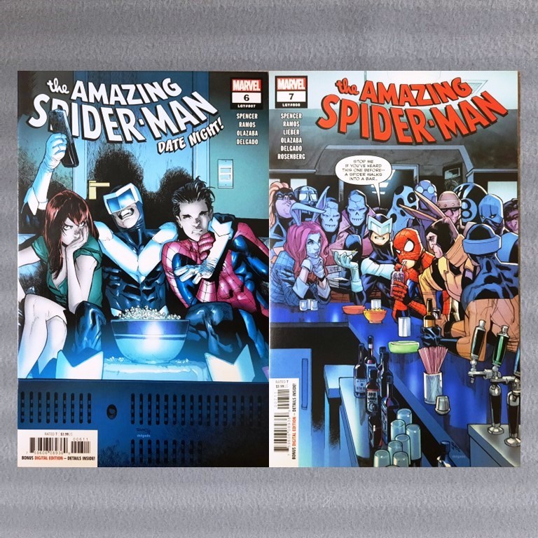Amazing Spider-Man 6- 7 2/2 Complete Set (6th Series Marvel Comics ...