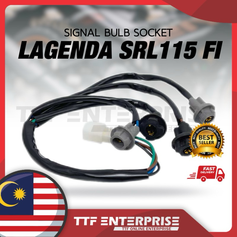 Yamaha LAGENDA SRL115-FI SIGNAL ซ็อกเก็ตหลอดไฟ R/L ด้านหน้า DEPAN ...
