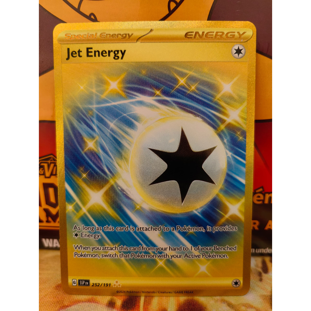 [Pokemon TCG Singles] SV08 Surging Sparks -Jet Energy 52/191 - การ์ด ...