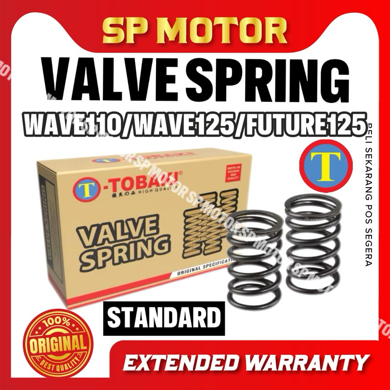 Honda WAVE110 / WAVE DX / WAVE125 / FUTURE125 VALVE SPRING STANDARD ...