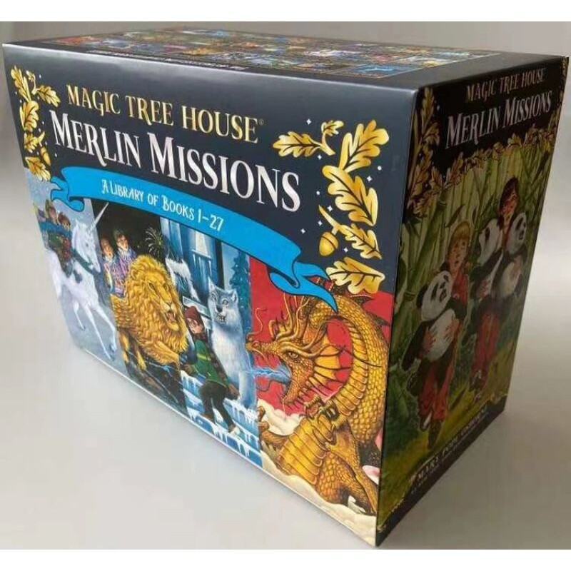 บ้านต้นไม้วิเศษ Merlin Merlin Missions 27 Books Box set | Shopee Thailand