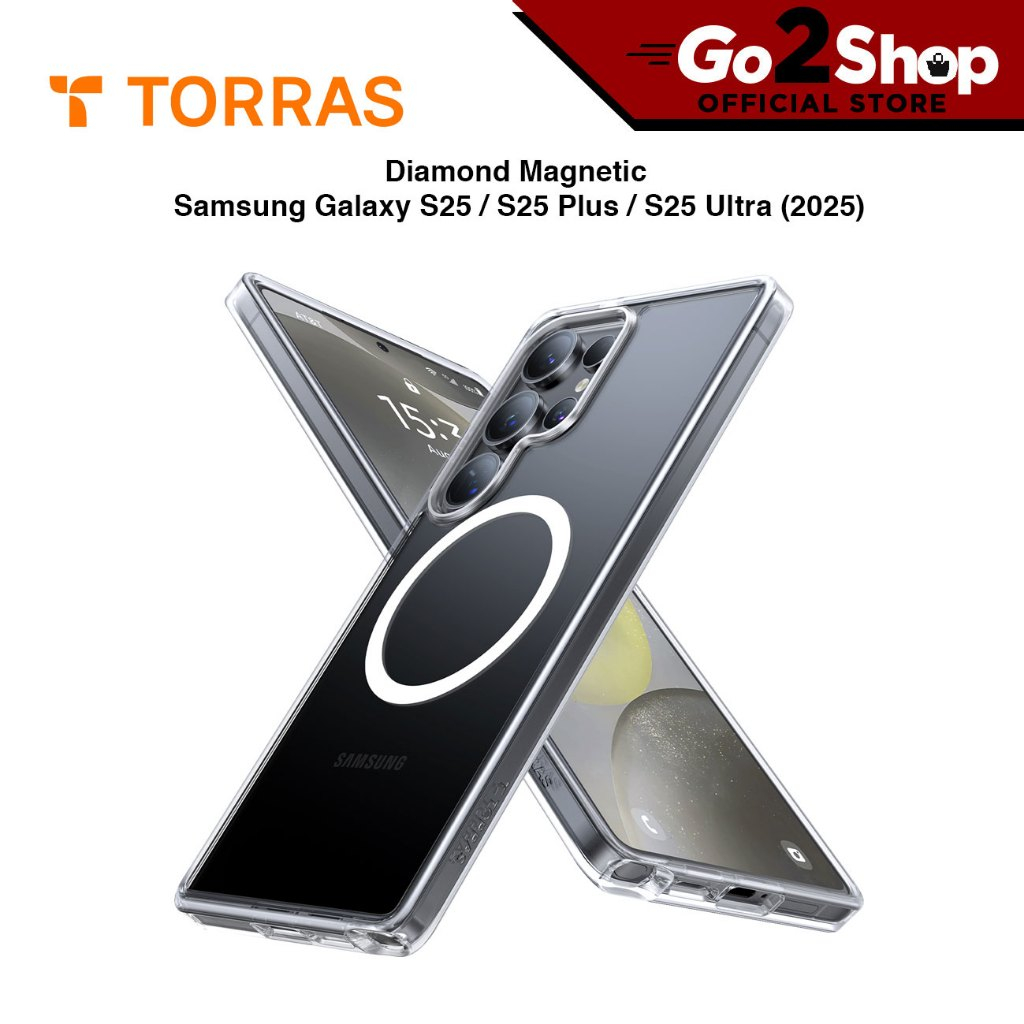 Torras Diamond Magnetic Series สําหรับ Samsung Galaxy S25/S25 Plus/S25 Ultra (2025) | Shopee ...