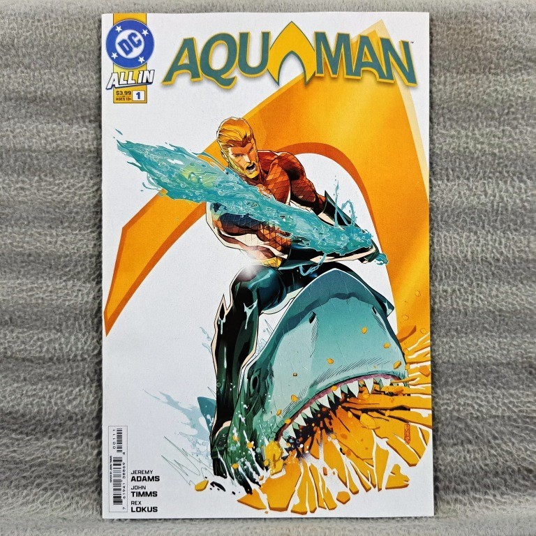 Aquaman 1 (2025 DC Comics) Jeremy Adams, John Timms (ฉบับสุดท้าย ...