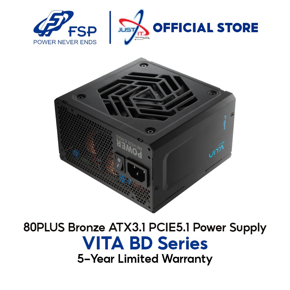 FSP VITA BD 750W / 850W 80 PLUS BRONZE ATX3.1 PCIE5.1 POWER SUPPLY PSU | Shopee Thailand