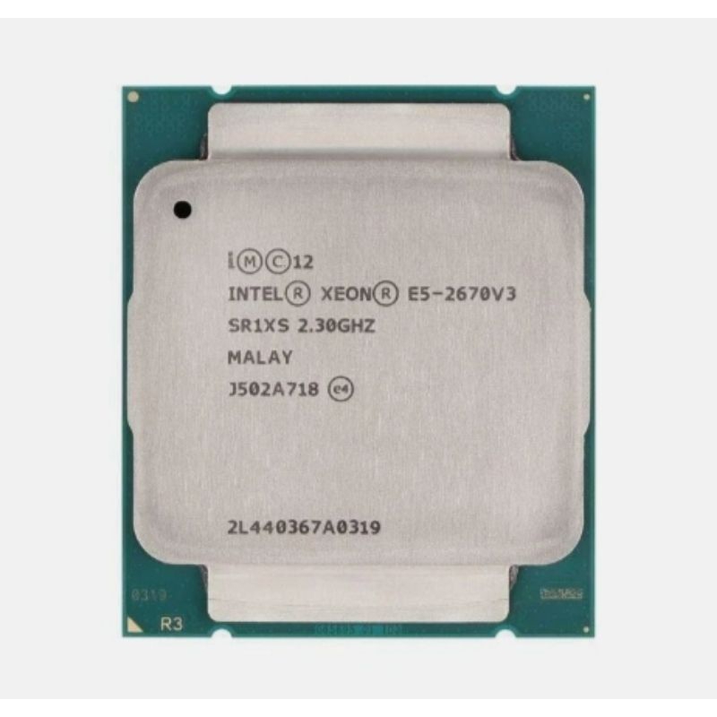 INTEL XEON E5-2670 V3 SR1XS 2.30GHz 30M 12 CORE 120W CPU PROCESSOR | Shopee Thailand