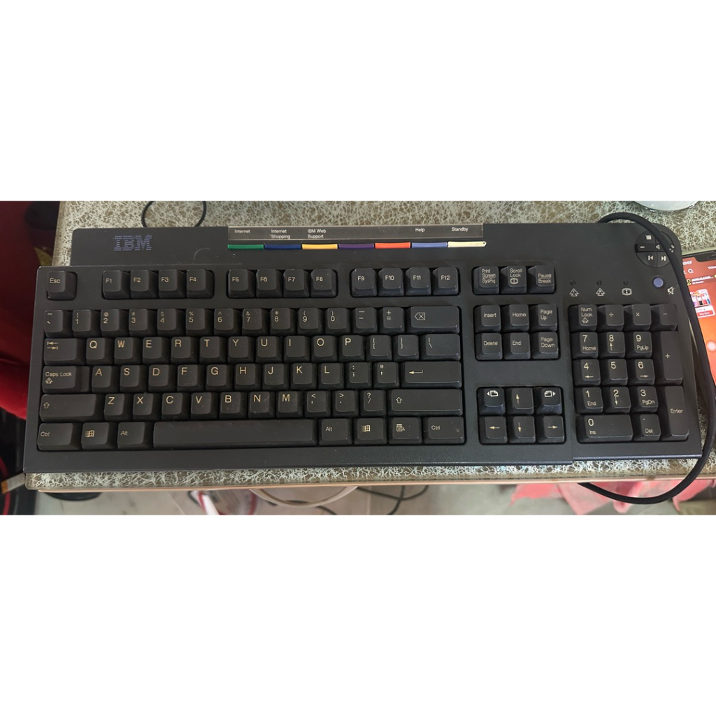 คีย์บอร์ด IBM KB-9930 ล่วงหน้า (มือสอง) | Shopee Thailand