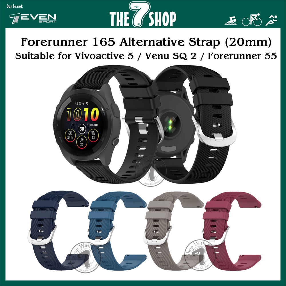 [ใหม่] Garmin Forerunner 165 / Foreruuner 55 Alternative Strap (20mm ...