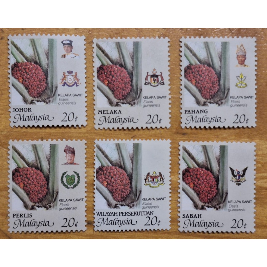 Setem Pos New 2002 Agro Kelapa Sawit Mint ไปรษณีย์แสตมป์ 20sen 1 ชิ้น ...