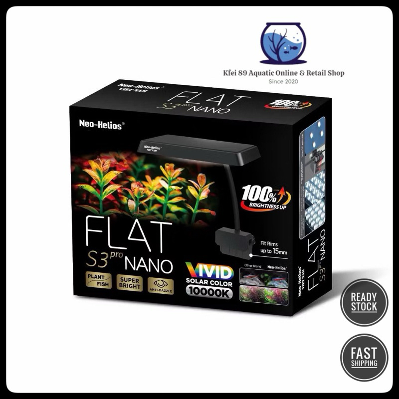 KEFEI89 X Neo-Helios Aquarium LED S3 Pro / S3 Pro + 10000k Vivid Colour ...