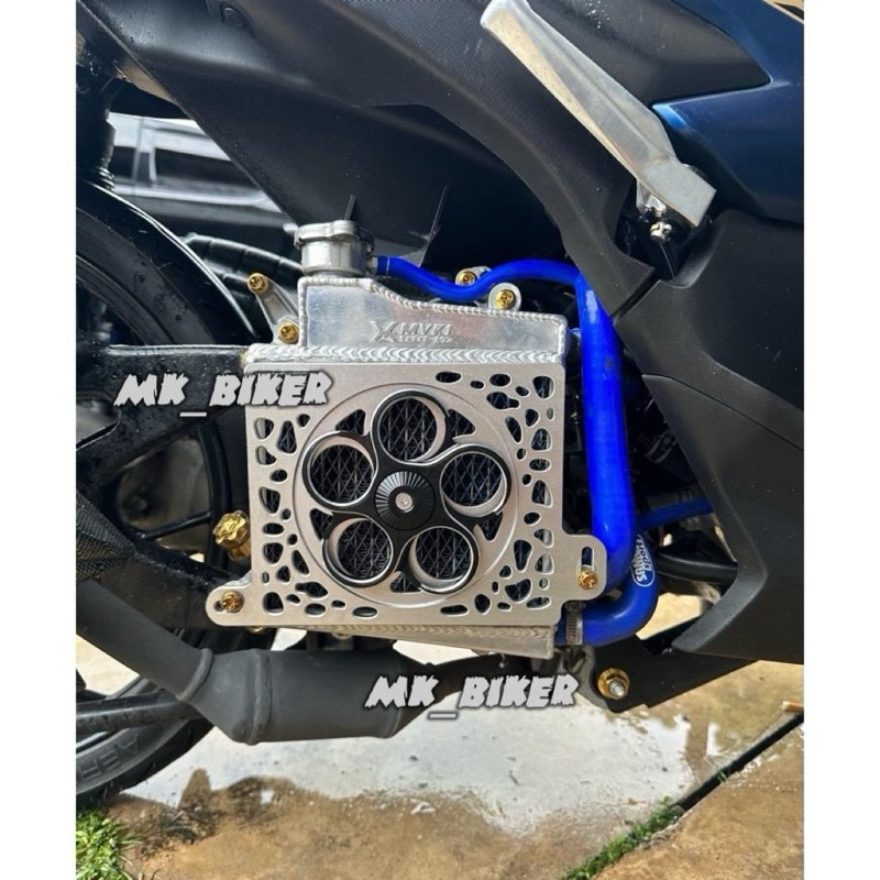 Yamaha NVX155 NMAX155 V1 V2 ฝาครอบหม้อน้ํา CNC ALLOY/คาร์บอน COOLANT ...