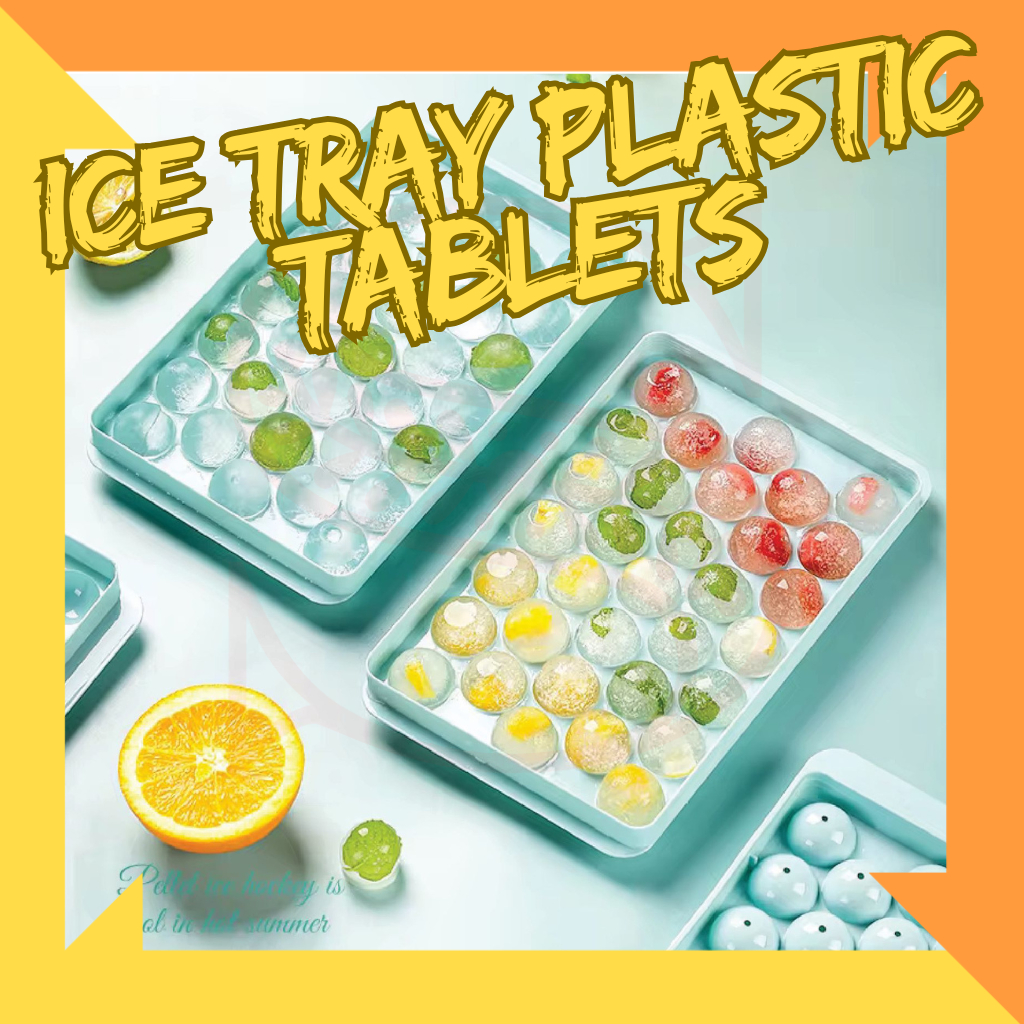 33 กริดรอบ Ice Cube ถาด ball jelly แม่พิมพ์ Maker ห้องครัวทําอาหาร Ice ...