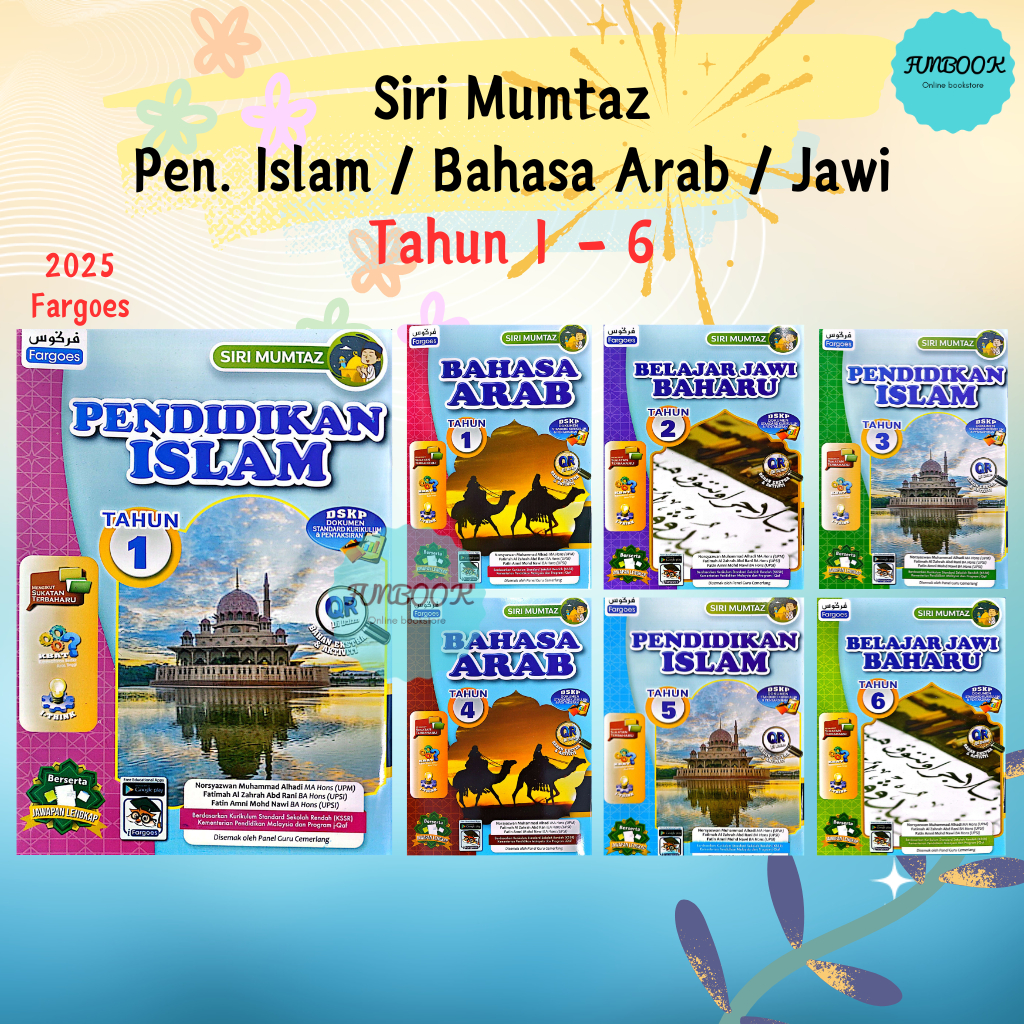 [FUNBOOK] Mumtaz Series Learning 2025 New Jawi / Language / Isam Education fargoes | Shopee Thailand
