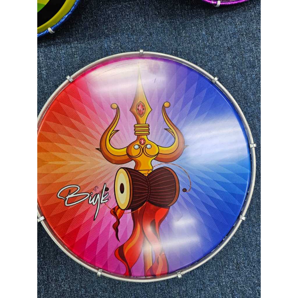 Tappu MELAM WITH PRINTED FIBRE SKIN.(Inch ขนาด 15.2 นิ้ว) | Shopee Thailand