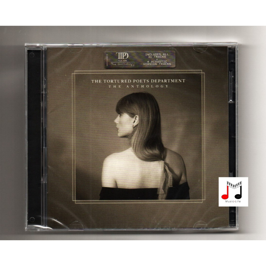 Taylor Swift - แผนกทรมาน Poets ( TTPD ) : The Anthology ( นําเข้า 2 CD ...