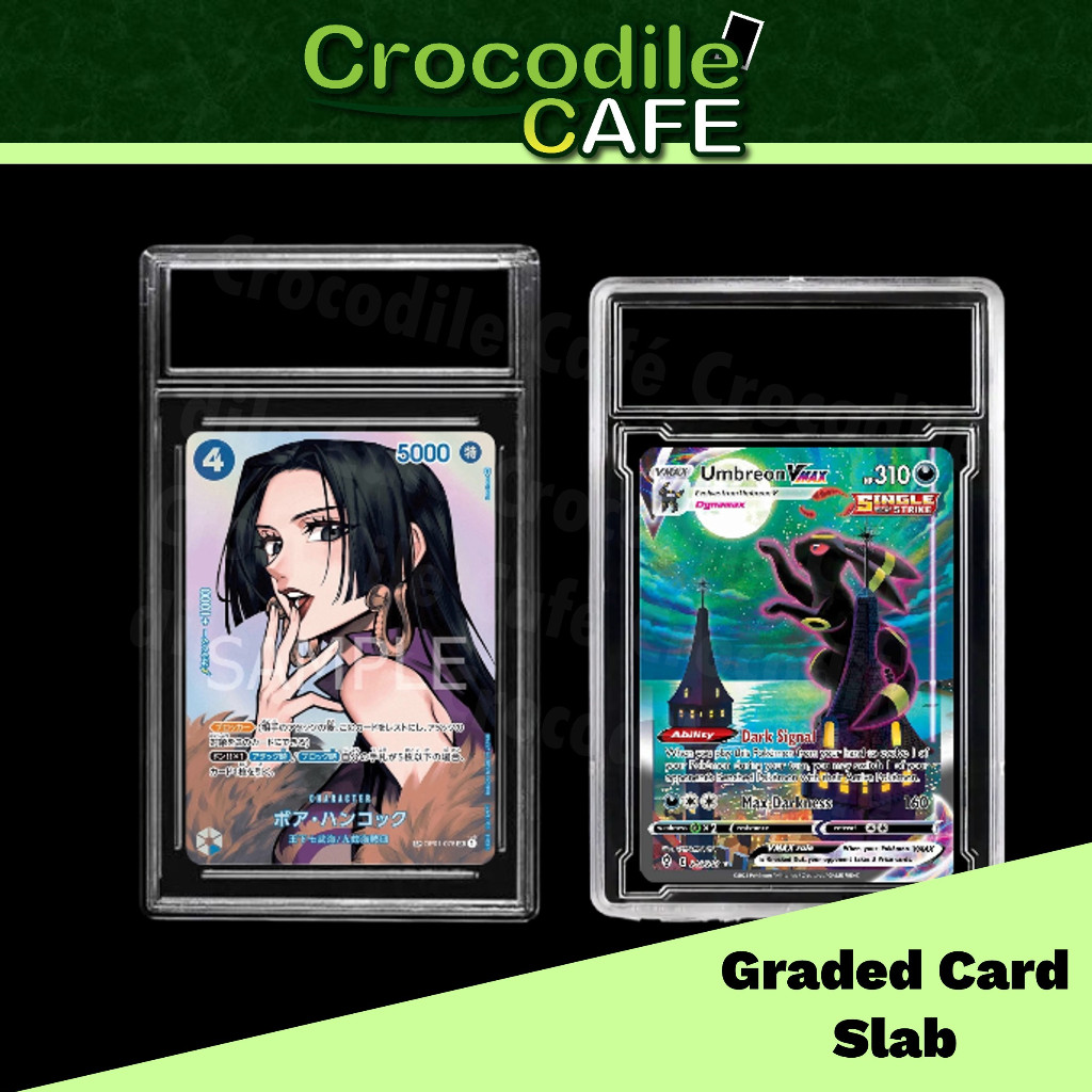 Graded Card Slab Holder Case 35pt Mtg Ptcg PSA PCG | Shopee Thailand