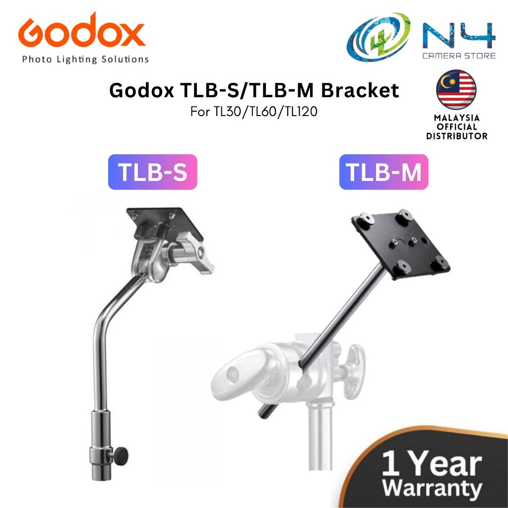 Godox TLB-M Simple Bracket สําหรับ TL60 LED Tube Light & / TLB-S Swivel ...