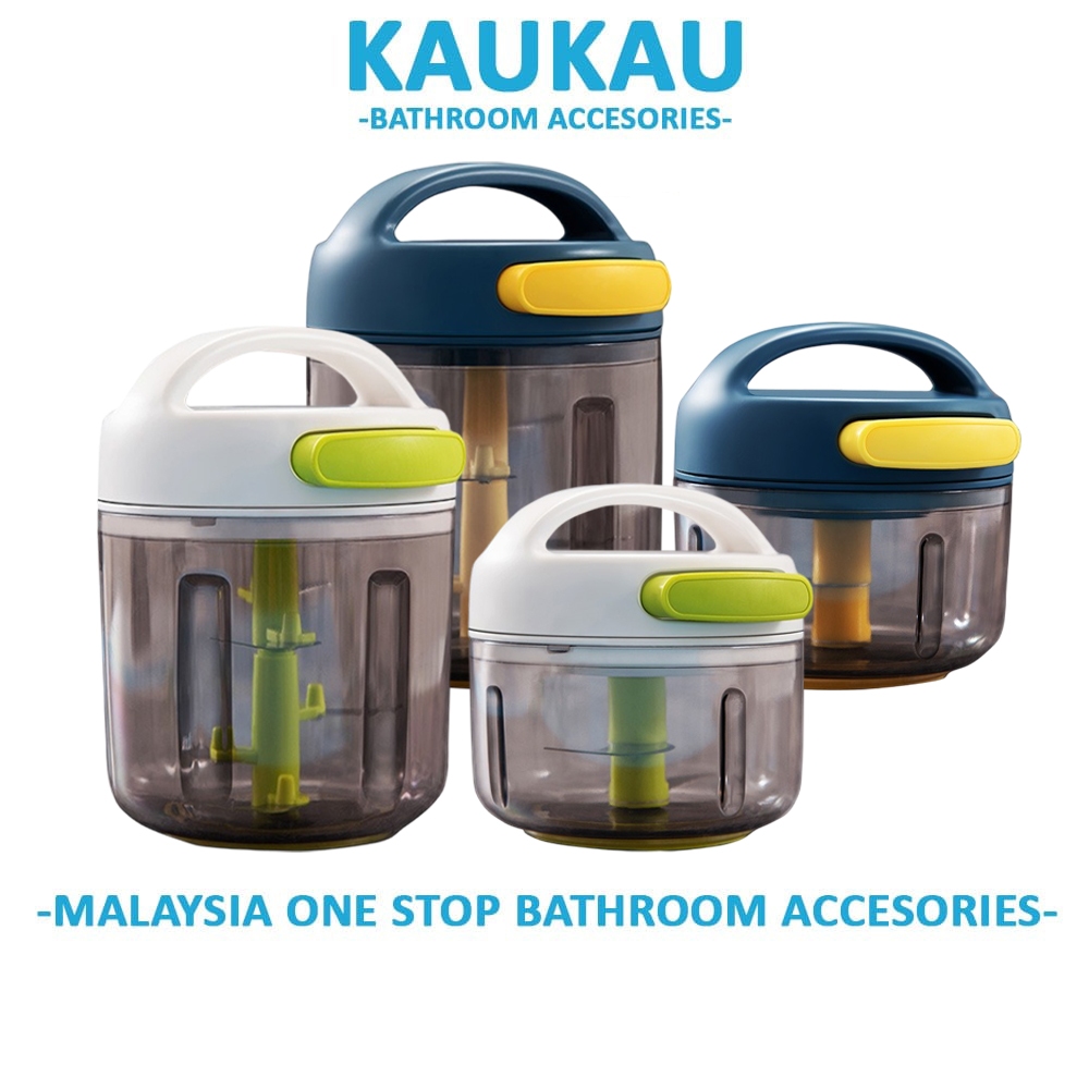 KAUKAU Mini Manual Hand Pull Speedy Chopper Blender Mixer Blade เครื่อง ...