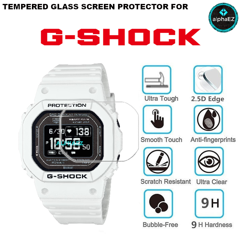 Casio G-SHOCK DW-H5600-7 9H นาฬิกากระจกนิรภัยป้องกันหน้าจอ DWH5600 DW5600 DWH-5600 ฝาครอบป้องกัน ...