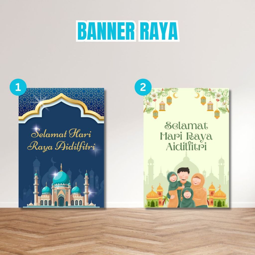 แบนเนอร์ Hiasan Dinding Raya | Shopee Thailand